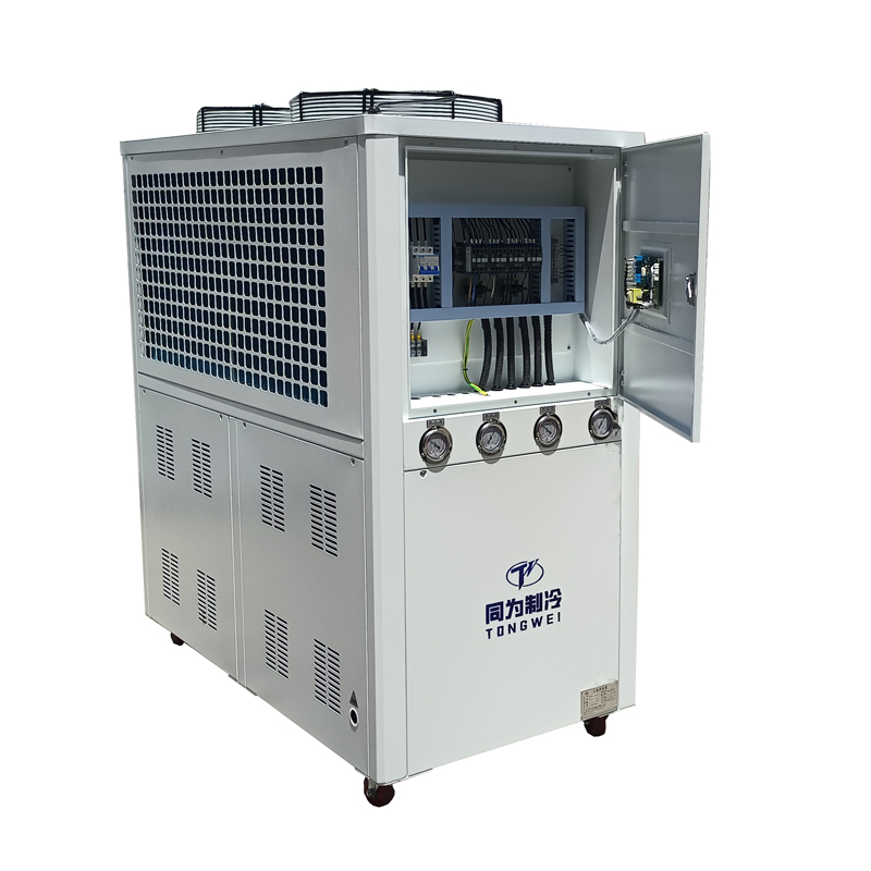 8 Ton 10hp Industrial Air Cooled Chiller Chiller Unit Manufacturer 30kw Air Cooled Water